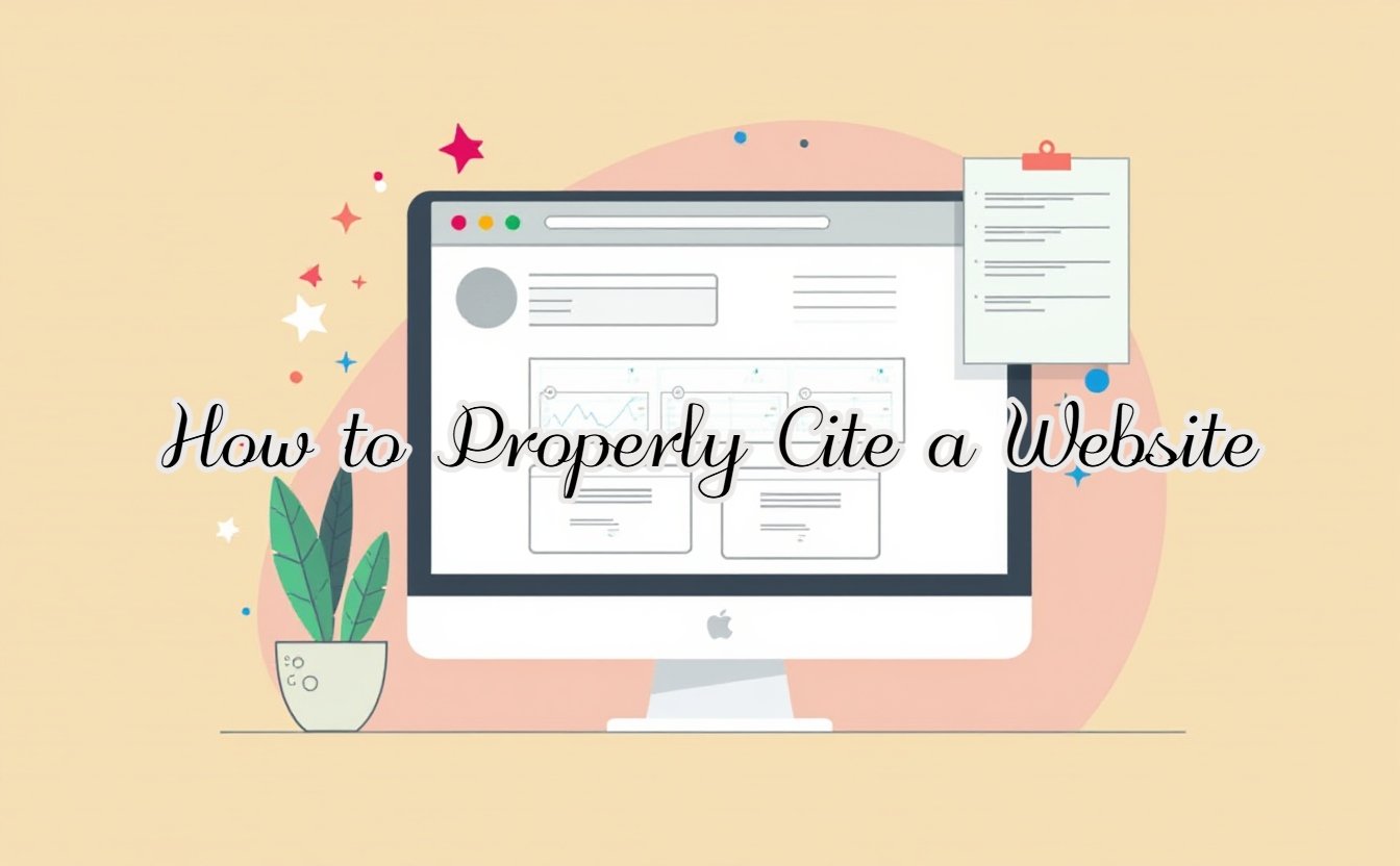 How to Properly Cite a Website?